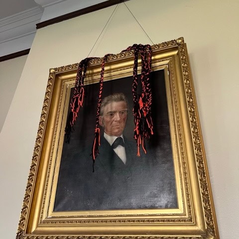 Street Art Inside Meekins | Meekins Library
